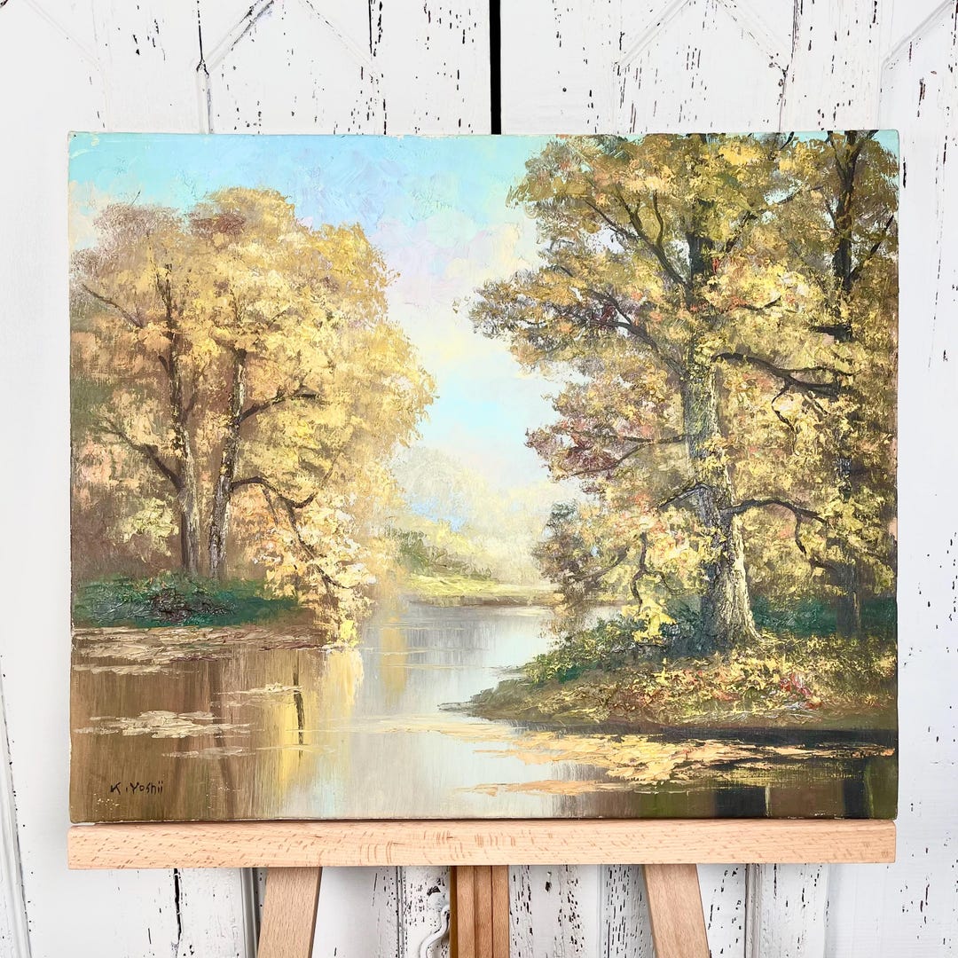 K. Yoshii Original Painting - Etsy