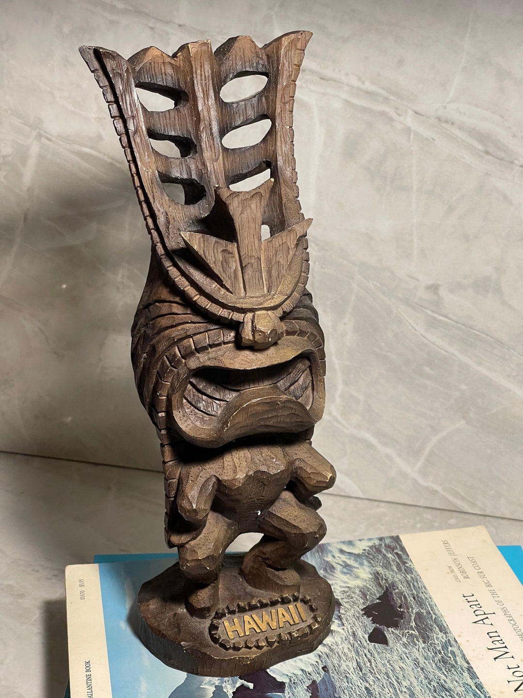 Tiki Sculpture 'long Life' - Etsy