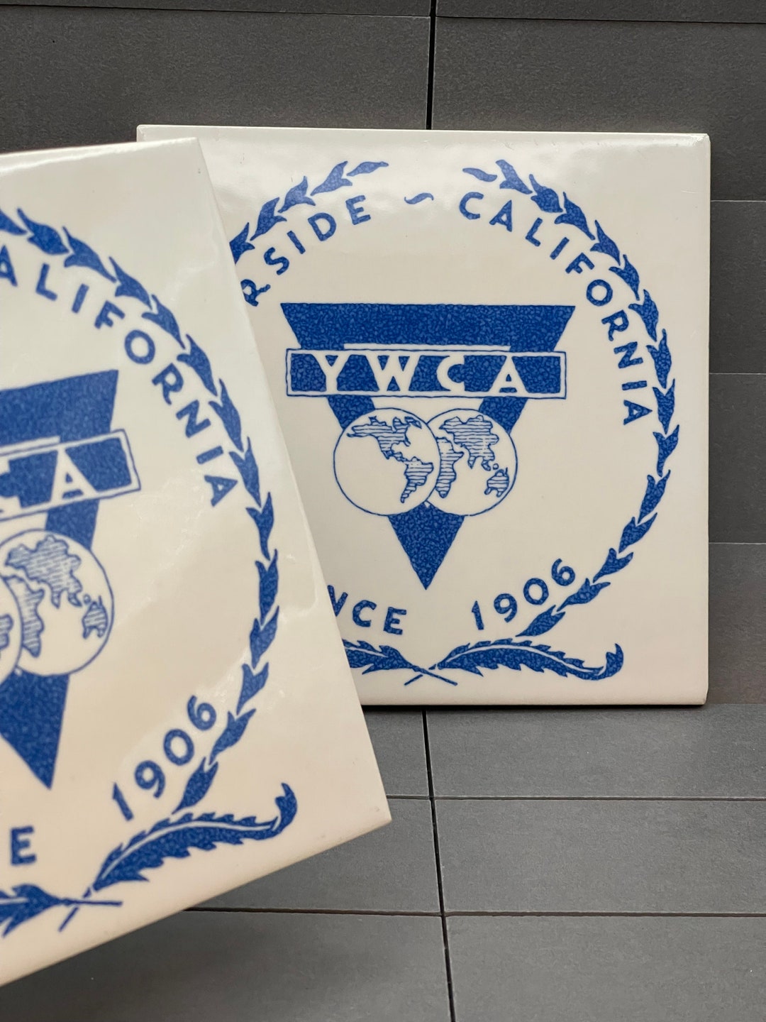 Riverside YWCA Vintage Tiles - Etsy