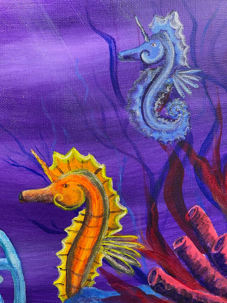 Finding Nemo Oil Painting, Original Disney Pixar Art (22x28) - Etsy