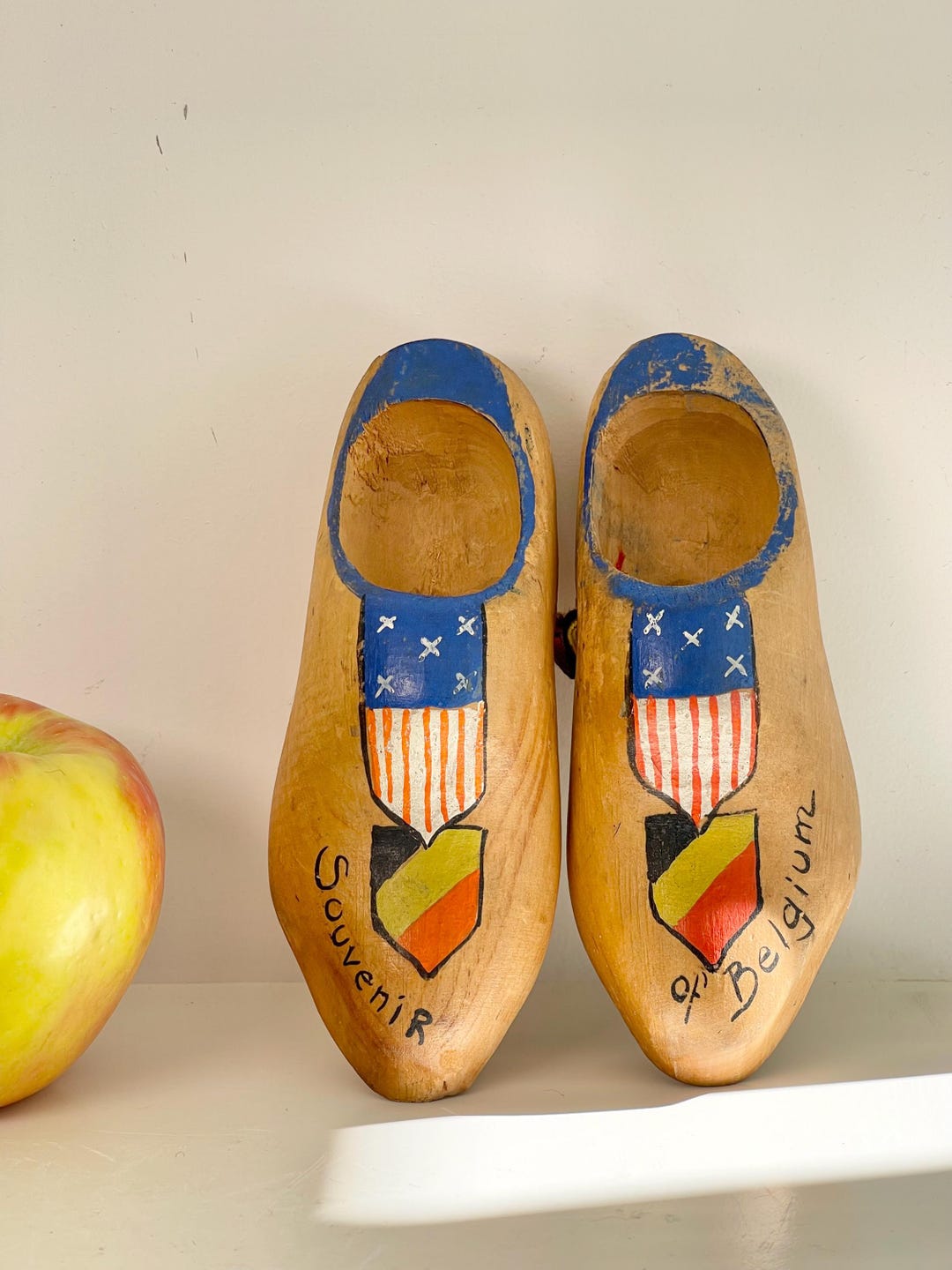 Vintage Wood Clogs From Belgium - Etsy