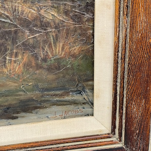 J. Jacobs Original Oil Painting - Etsy
