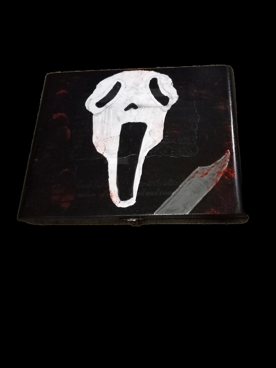 Scream Hand Painted Cigar Box - Etsy