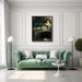 Decadent Young Woman , Woman Portrait, Living Room Art Wall , Instant ...