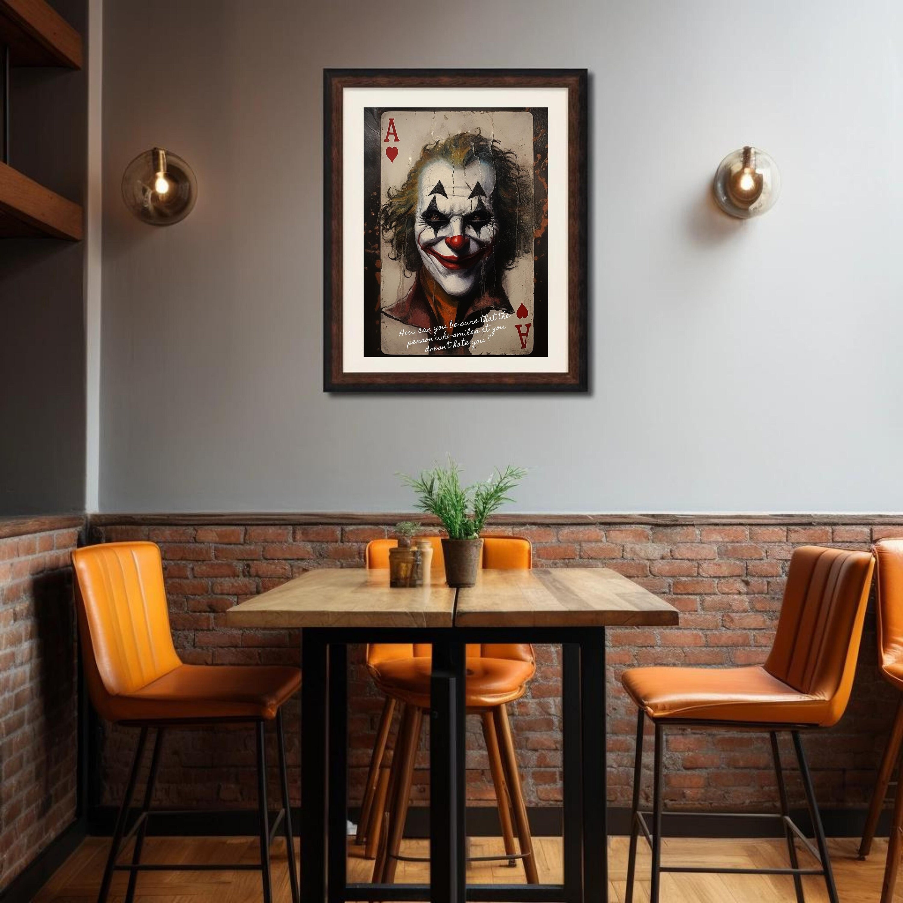 Playing Cards Wall Art Prints, Oil Painting,living Room Art Wall ,above ...
