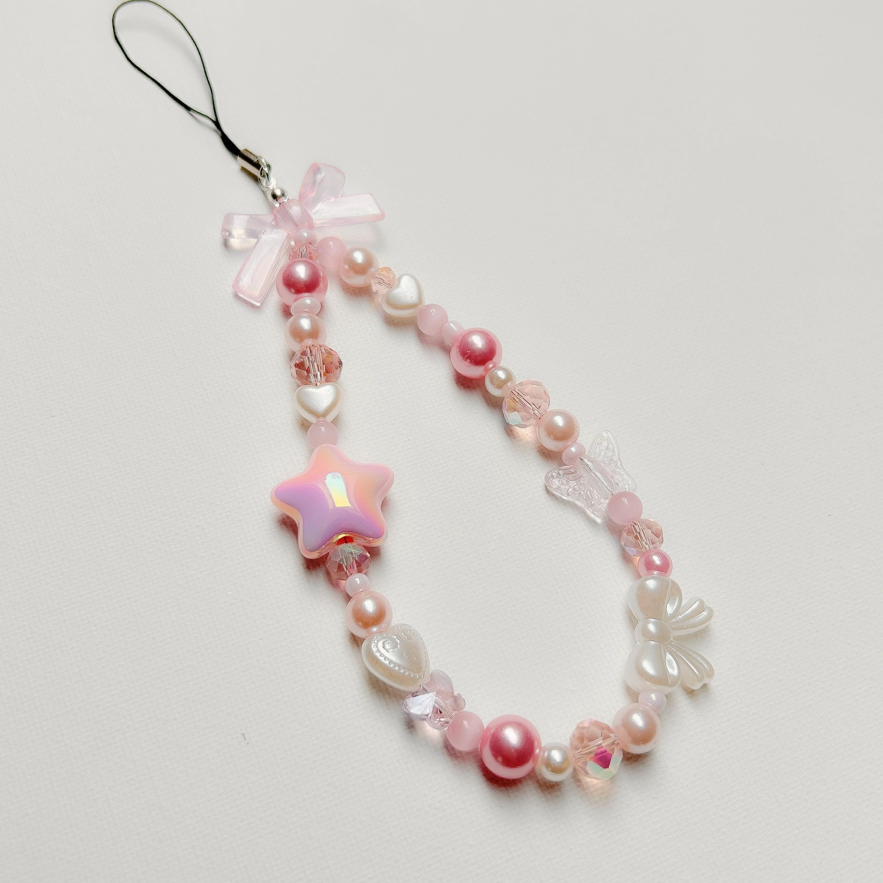 Coquette and Y2K Star Bow Phone Straps and Accessories - Etsy