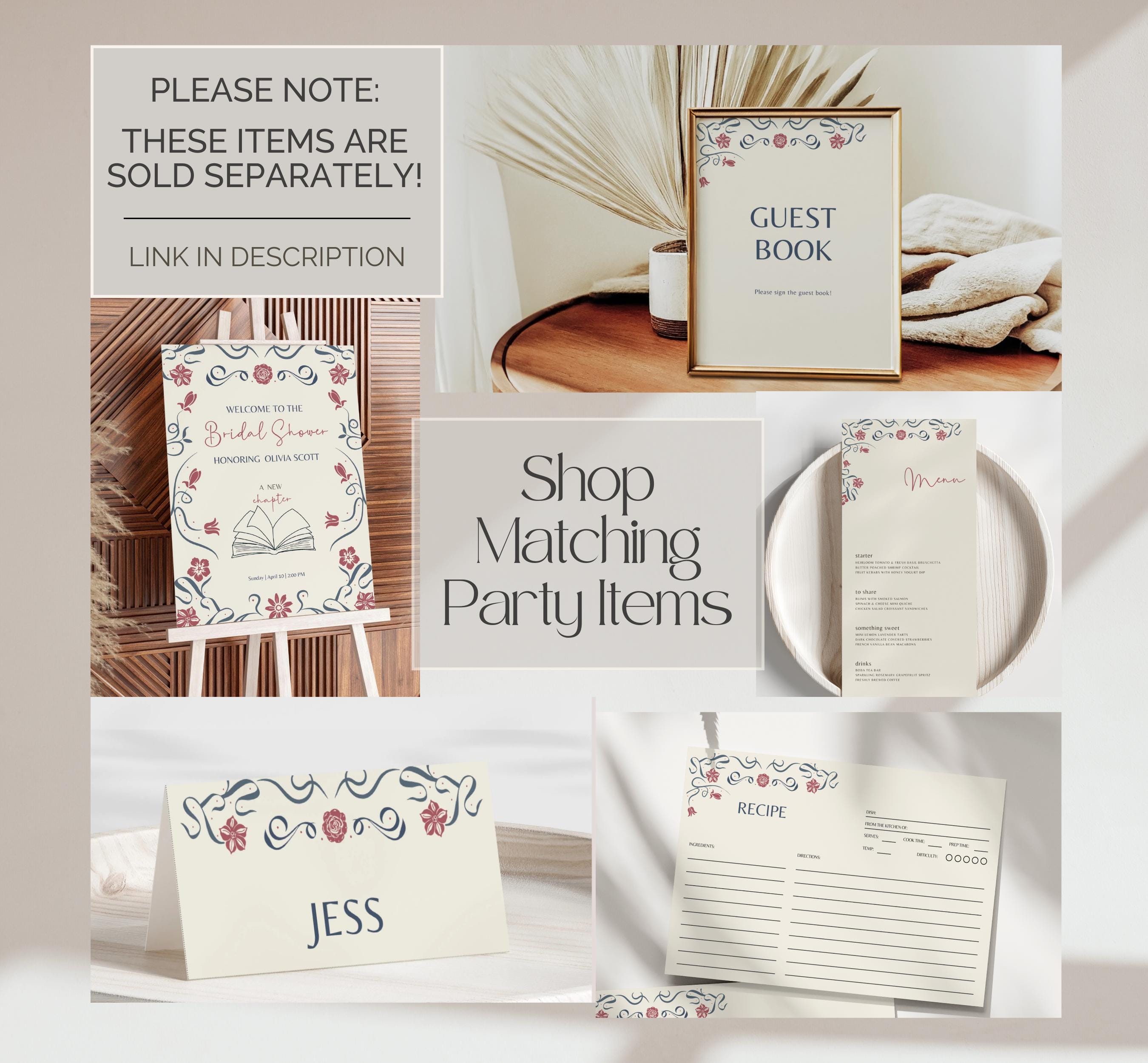 Book Bridal Shower Invite New Chapter Bridal Shower Book Core Bridal ...