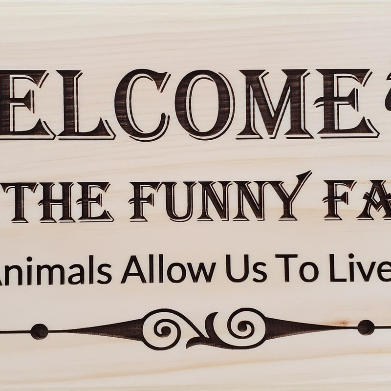 Funny Welcome Sign - Etsy