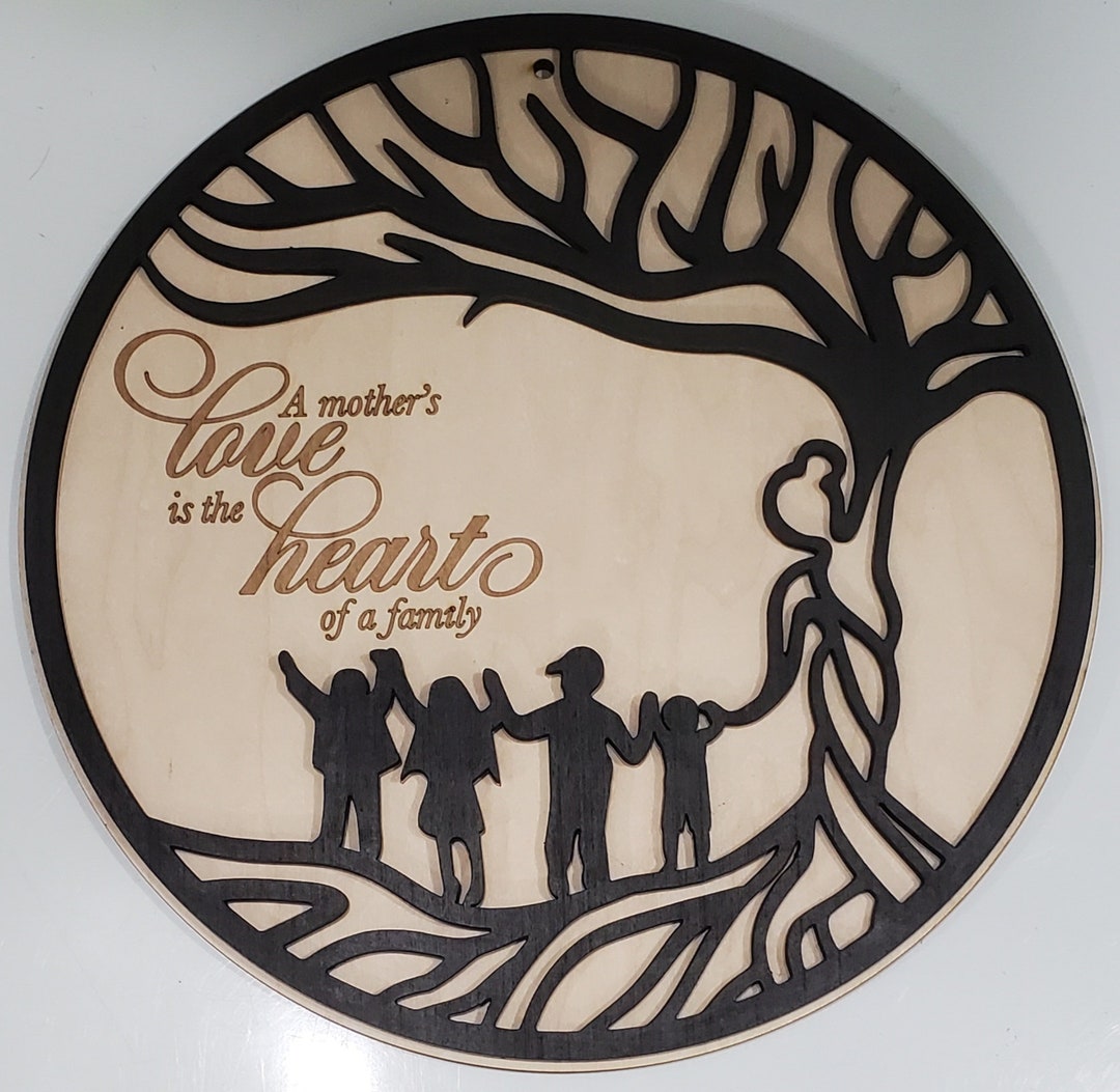 Personalized Family Tree, Mother's Day, Mother Tree Sign, Mother Tree ...