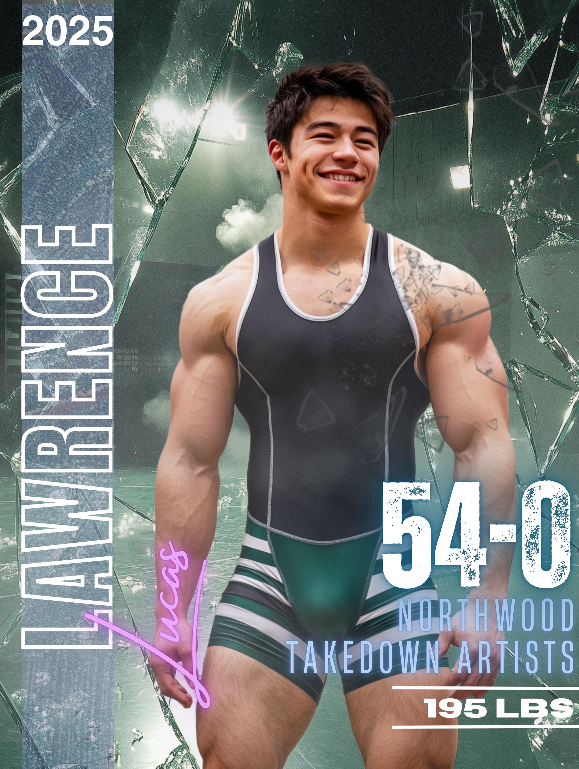 Shattered Glass Wrestling Poster Template: Senior Sports Banner (canva ...