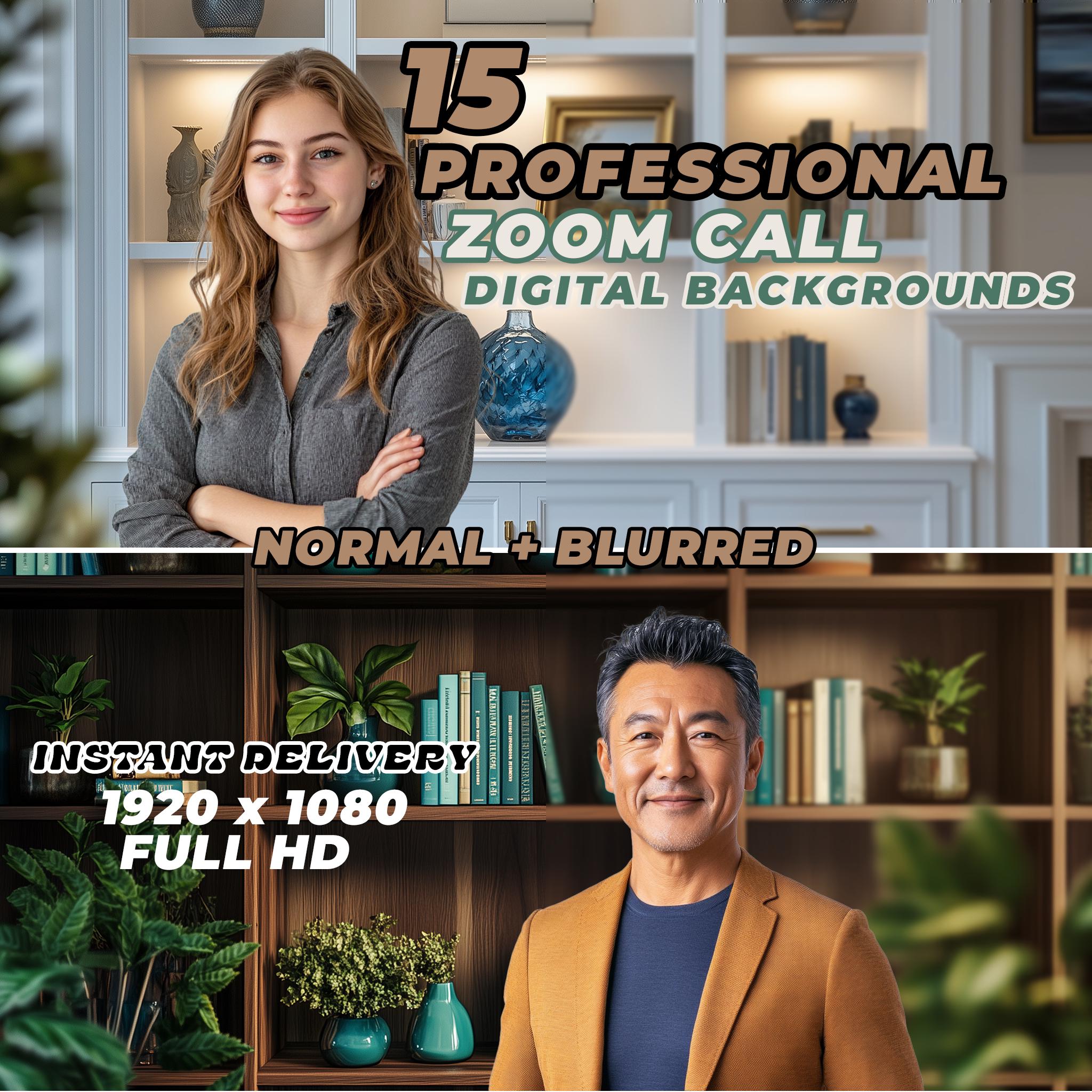 15 Professional Zoom Backgrounds, Background Office, Zoom Background ...