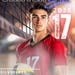 Volleyball Senior Sports Poster: Custom Team Banner Canva Template - Etsy