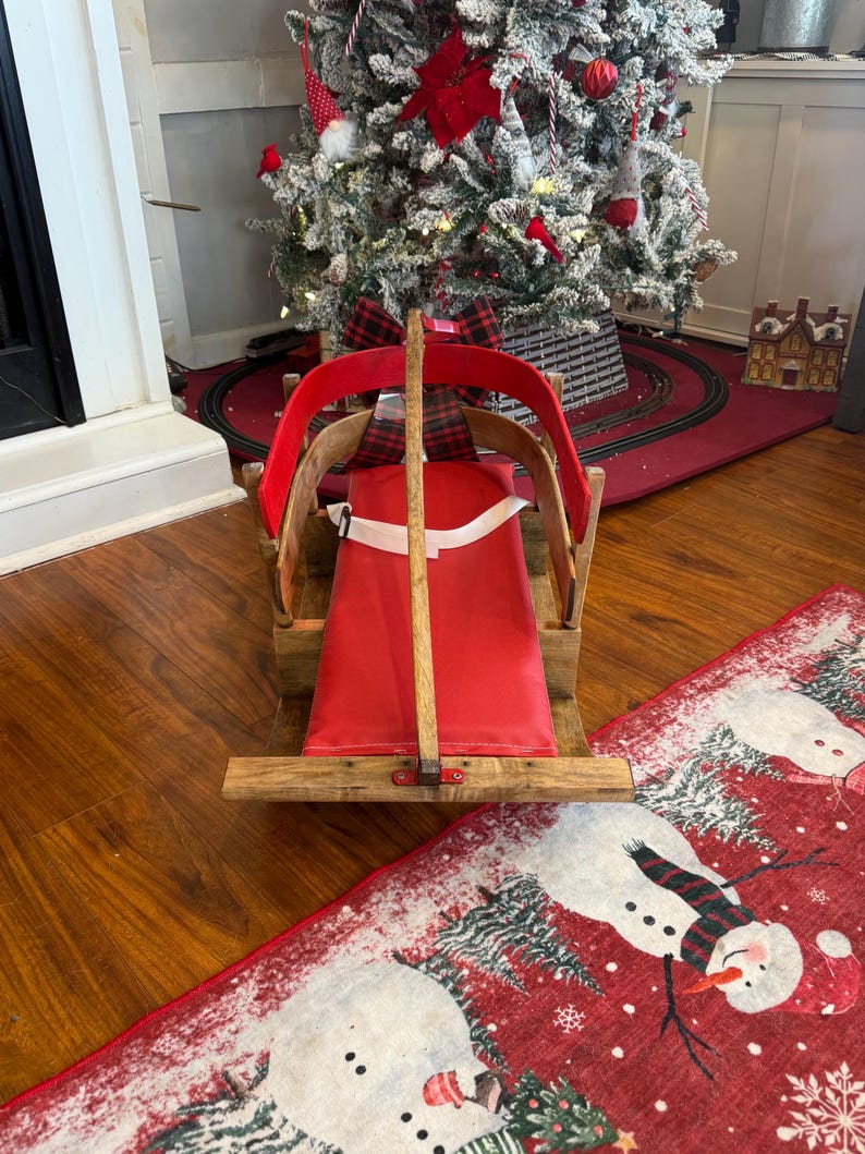 Vintage Baby Sled Reclaimed From Barns of Bucks County Pa. Rail Sleds ...