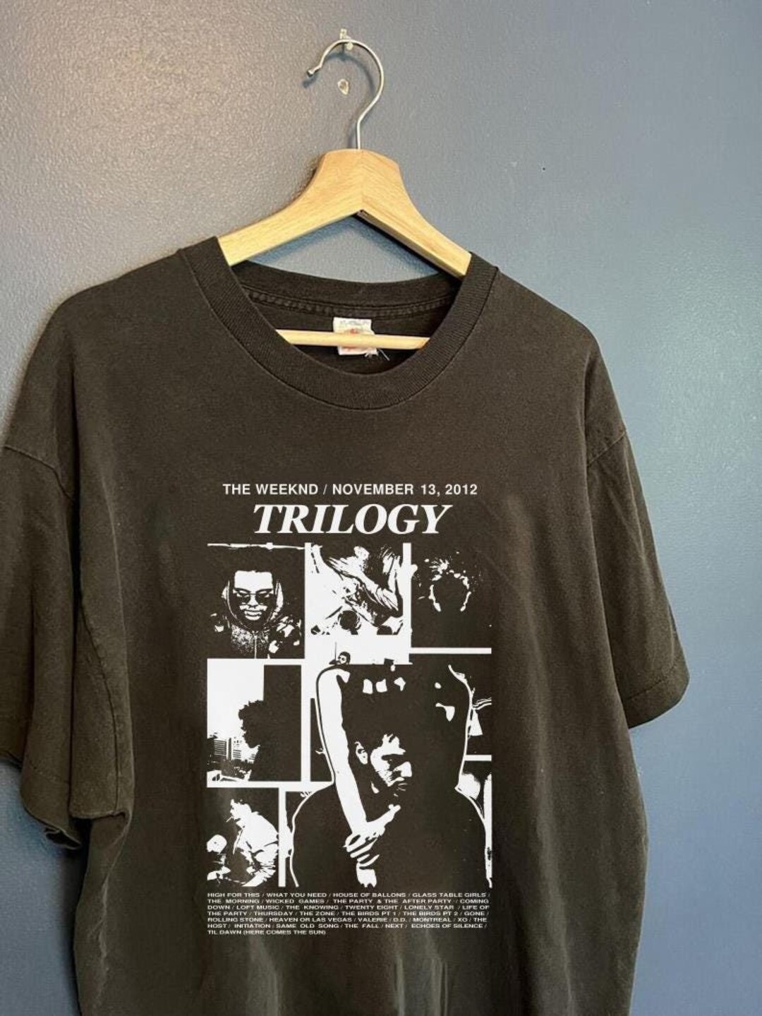 The Weekend Trilogy Album Tracklist Shirt - Etsy