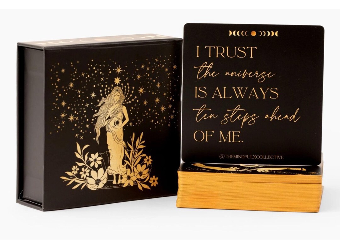 Prosperity Affirmation Cards: 50 Unique Abundance Cards - Etsy