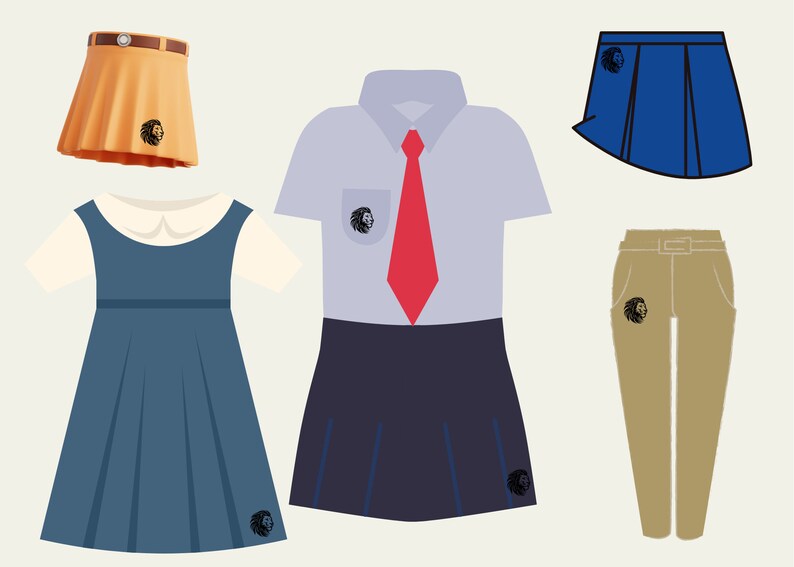 Custom School Uniforms - Etsy