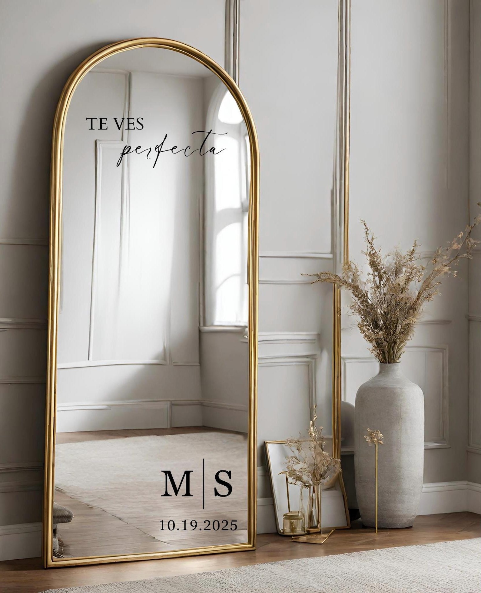 Te Ves Perfecta You Look Perfect Spanish Selfie Wedding Mirror Decal - Etsy