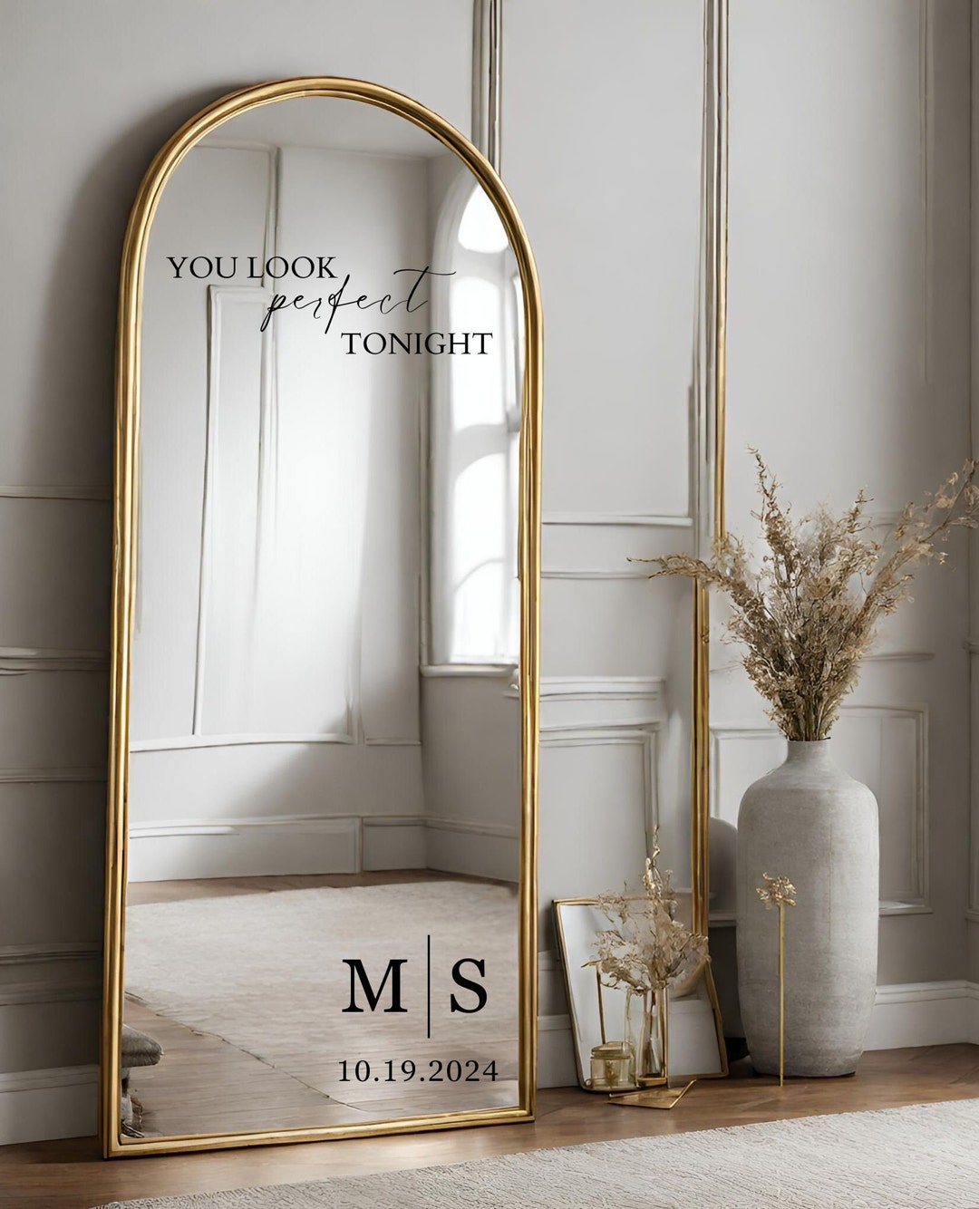 You Look Perfect Tonight Selfie Wedding Mirror Decal - Etsy