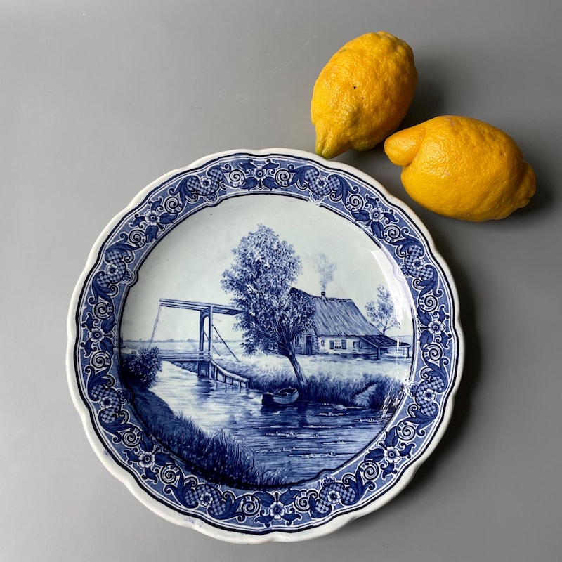 Royal Sphinx Delft Plate - Etsy
