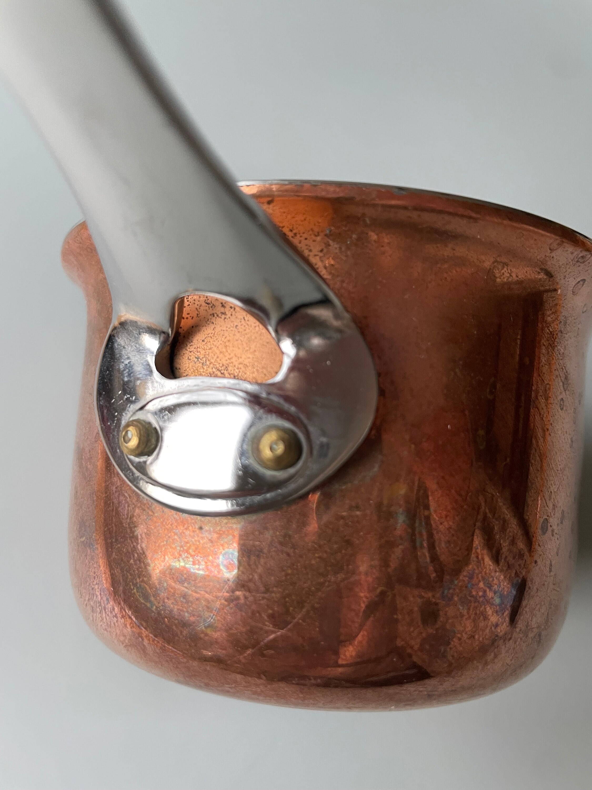 Small Vintage Copper Pot With Brass Handle, Made in Norway - Etsy