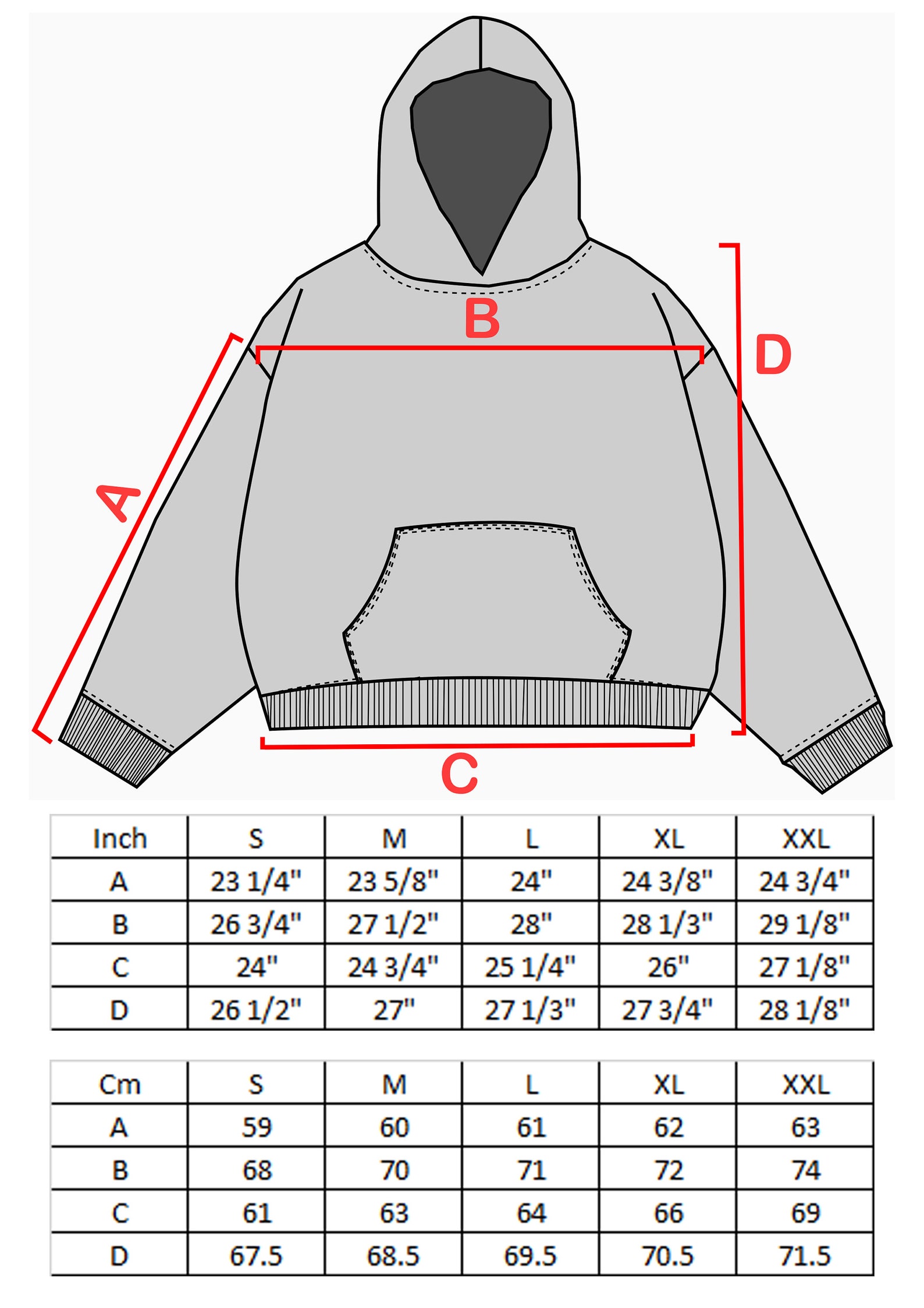 Oversized Hoodie PDF Sewing Pattern, Custom Hoodie Design, DIY Hoodie ...