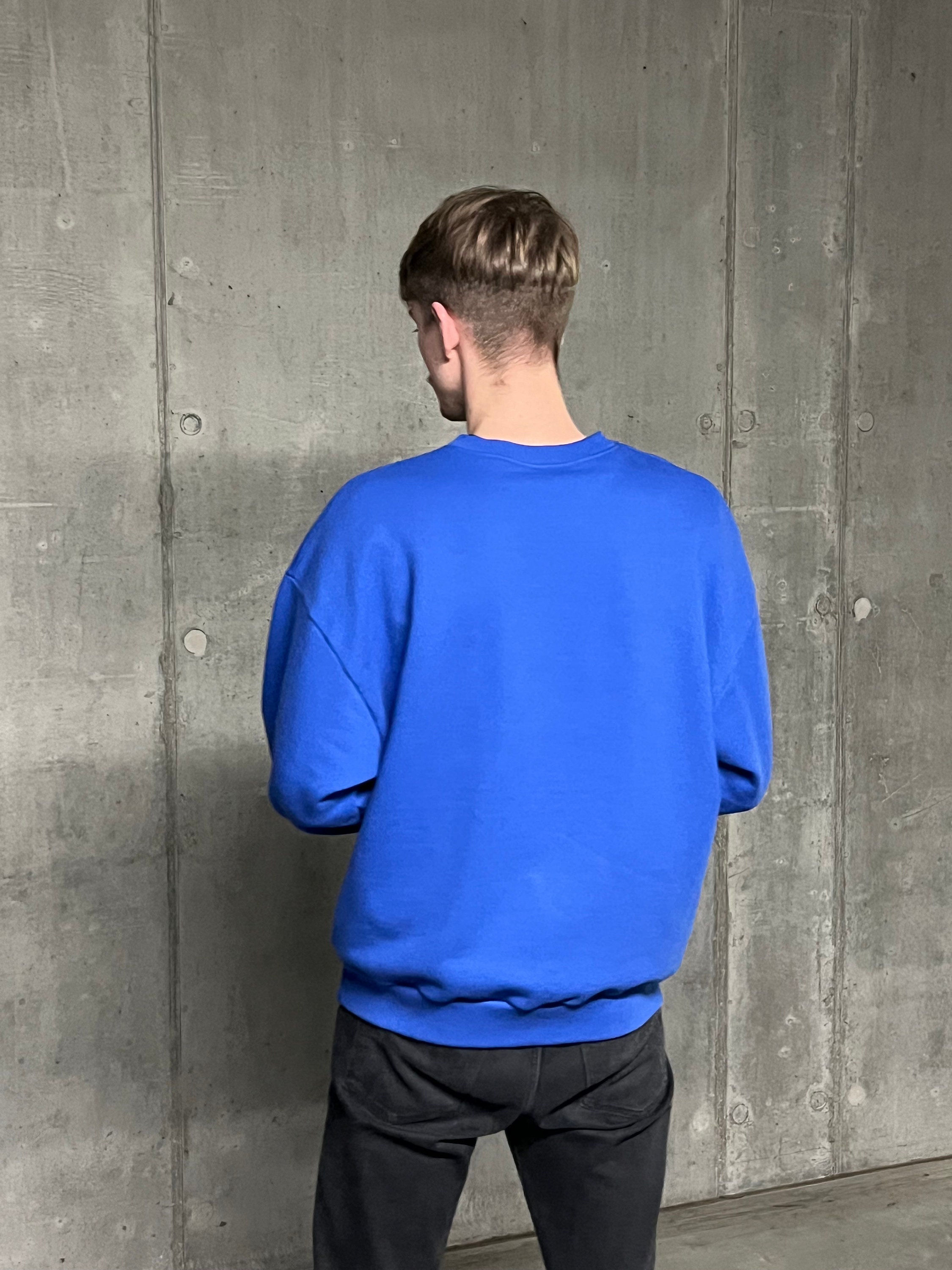 Oversized Sweatshirt PDF Sewing Pattern, Custom Crewneck Design, DIY ...