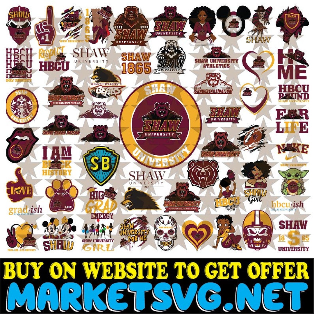 Bundle 57 Files Shaw University Svg Shaw University Svg HBCU - Etsy