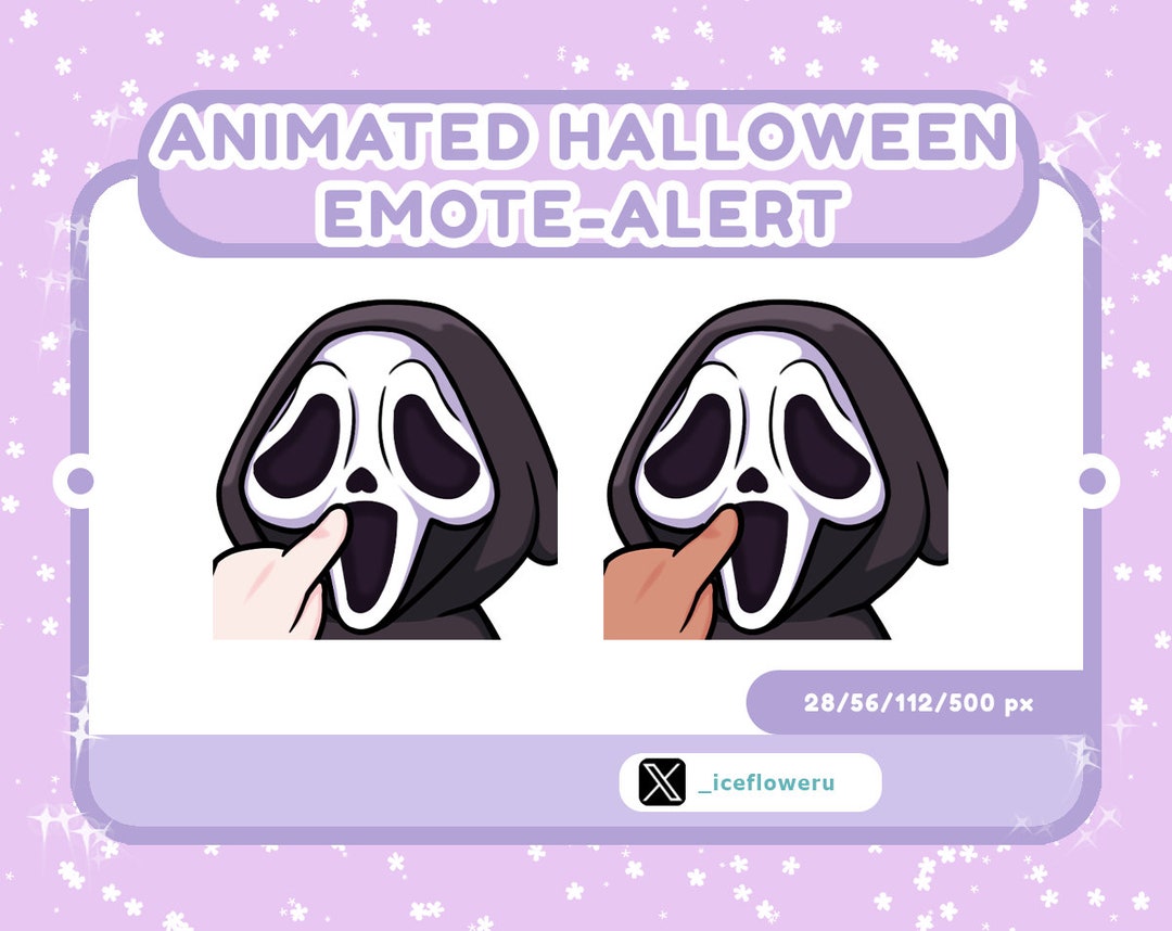 Animated Halloween Emote-alert / Boop Emote-alert - Etsy