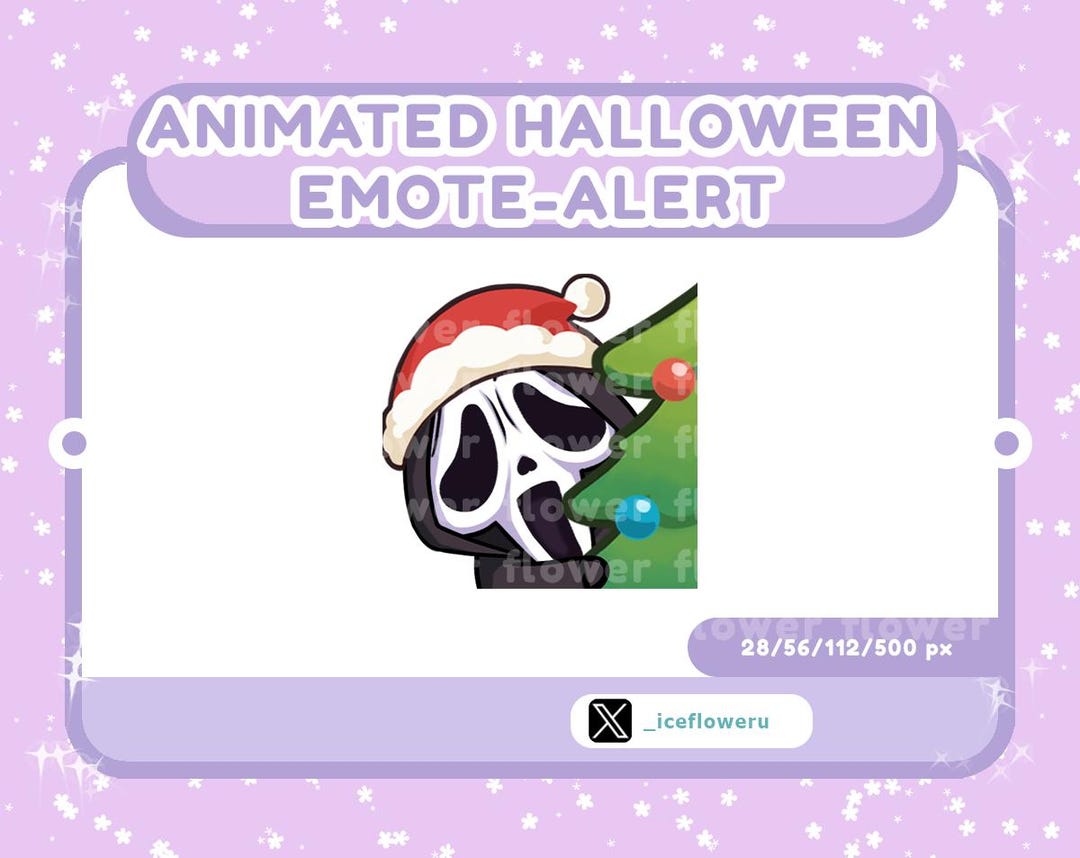 Animated Christmas Emote-alert / Christmas Lurk Emote- Alert - Etsy