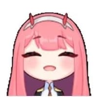 Zero Two Lightstick Emote - Etsy