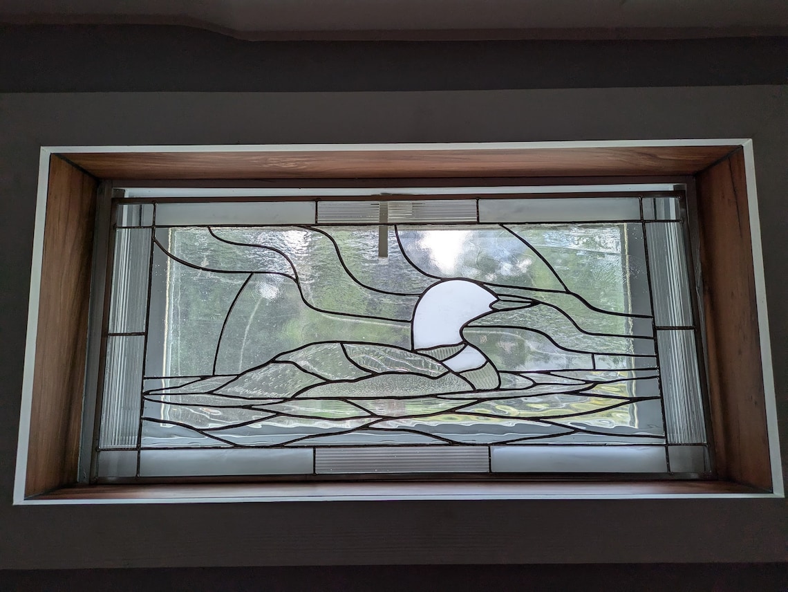 DIGITAL DOWNLOAD Clear De Loon Stained Glass Pattern - Etsy