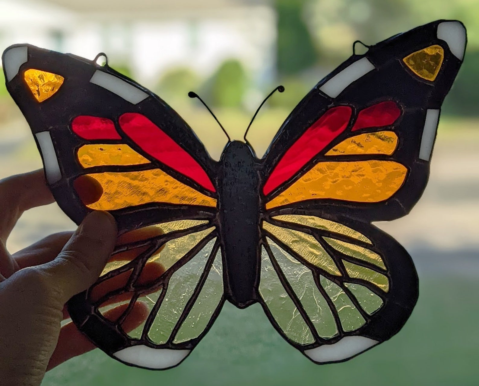 DIGITAL DOWNLOAD Monarch Butterfly Stained Glass Pattern - Etsy