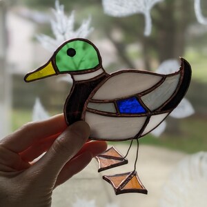 DIGITAL DOWNLOAD 3D Standing Duck Stained Glass Pattern - Etsy