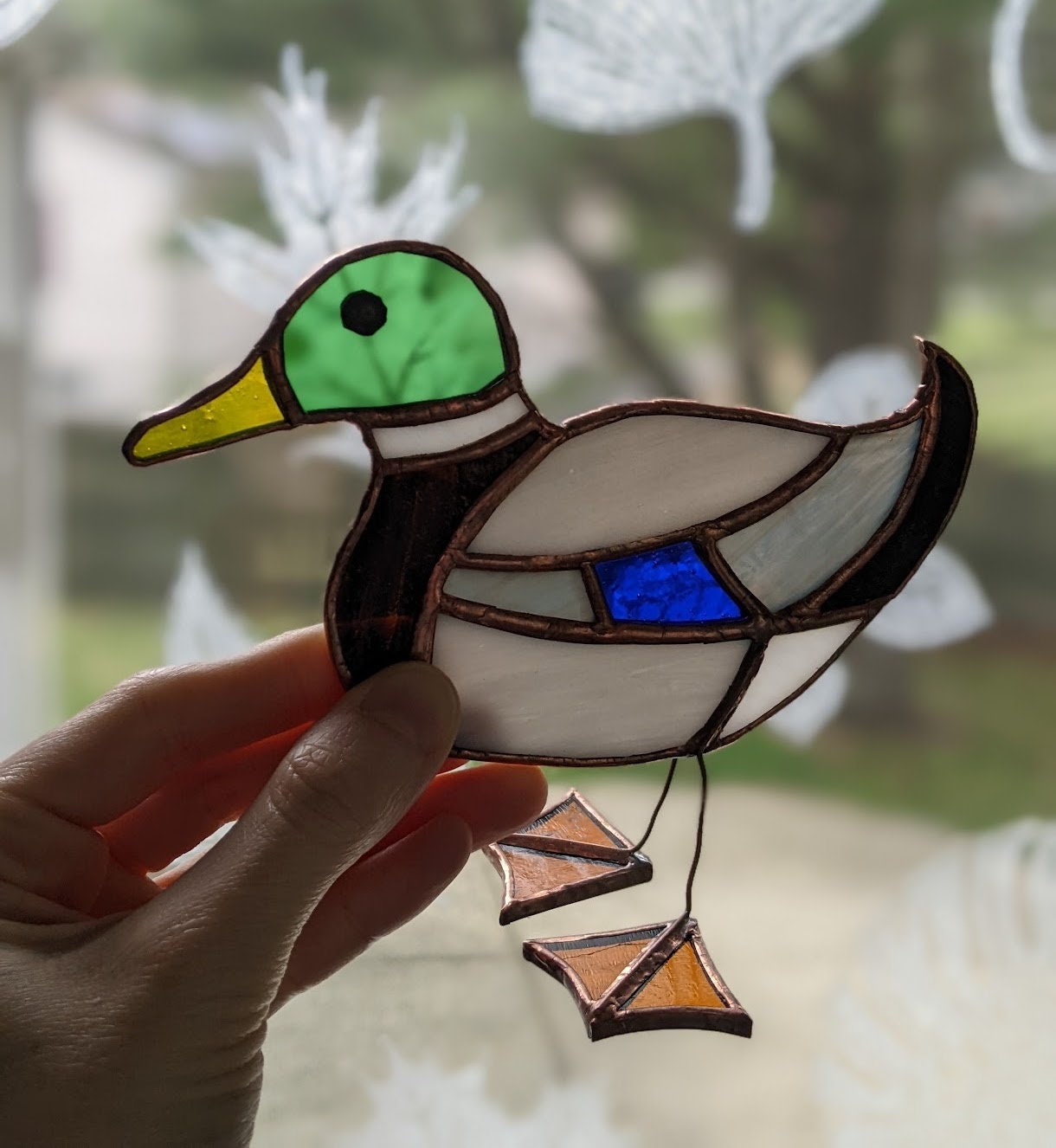 DIGITAL DOWNLOAD 3D Standing Duck Stained Glass Pattern - Etsy
