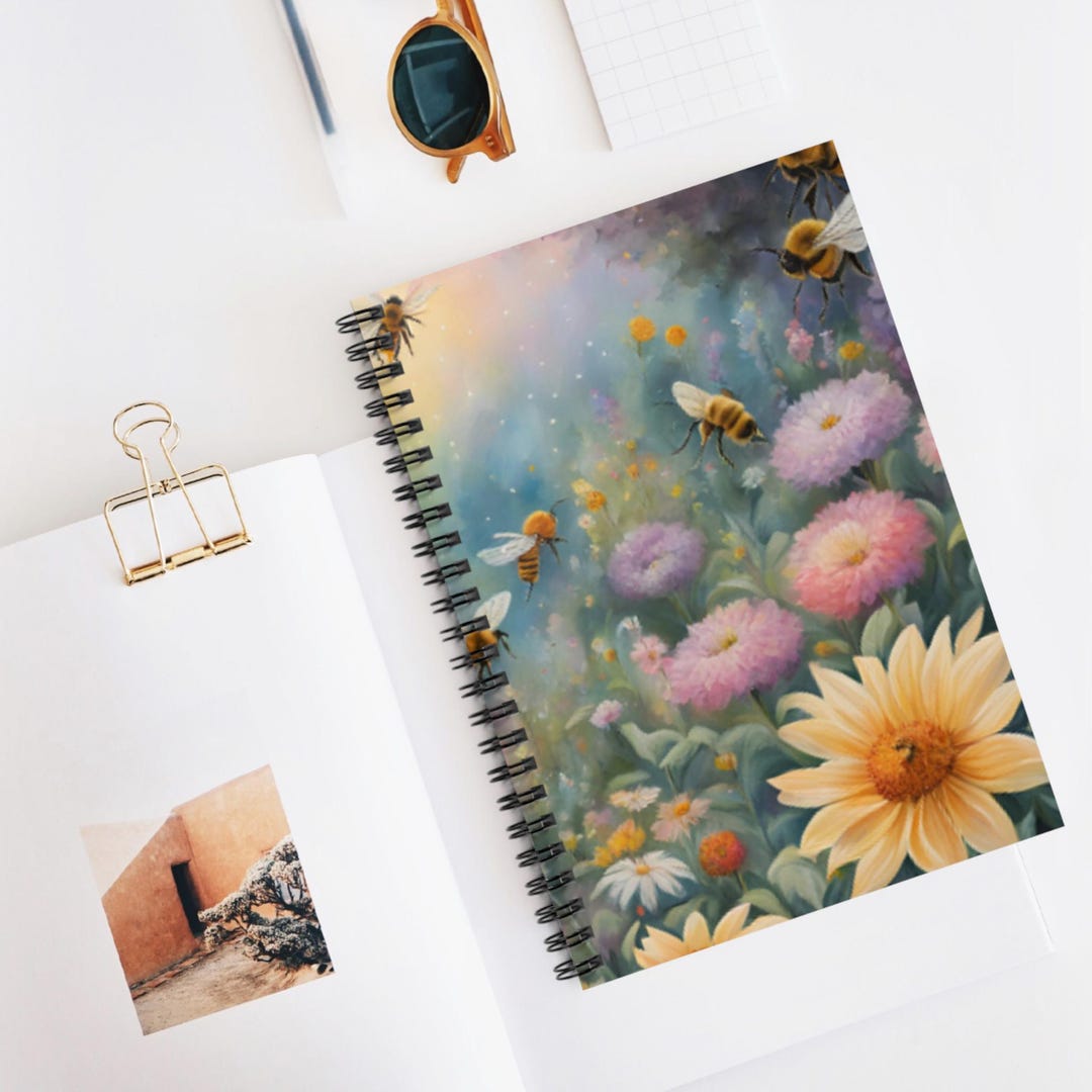 Spiral Notebook Cool Notepad for Poems School Notes Cute Dorm Dream ...