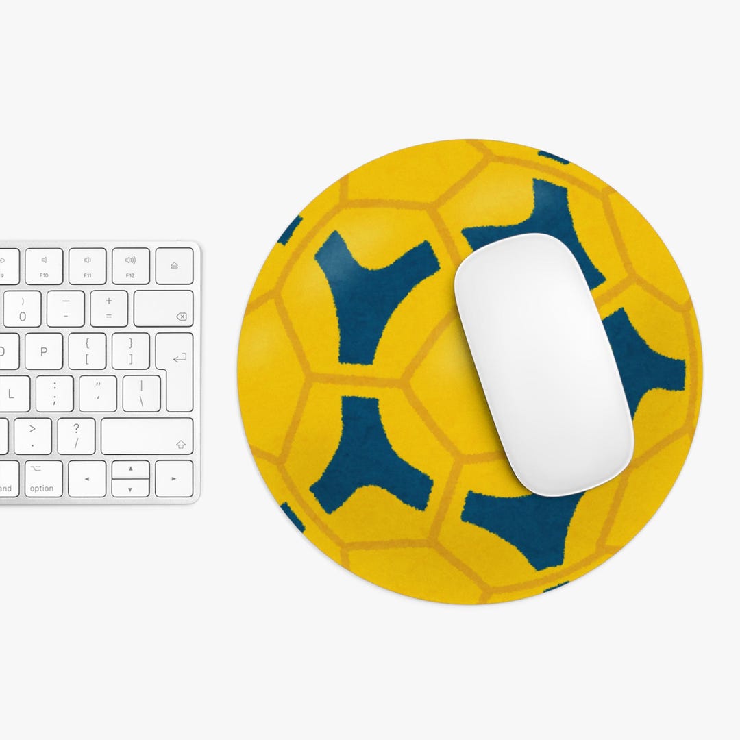 Soccer Ball Mouse Pad, Cute Gaming Mousepad, Soccer Fan, Christmas ...