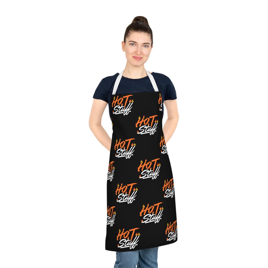 Hot Stuff Flame Pattern, Birthday Gifts, Kitchen Aprons for Adults ...