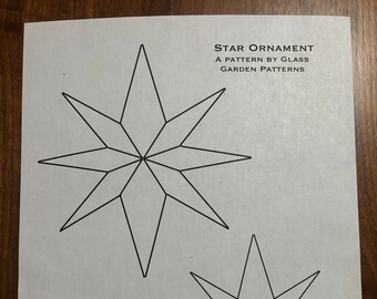 Moon and Stars Stained Glass Pattern Digital Download - Etsy