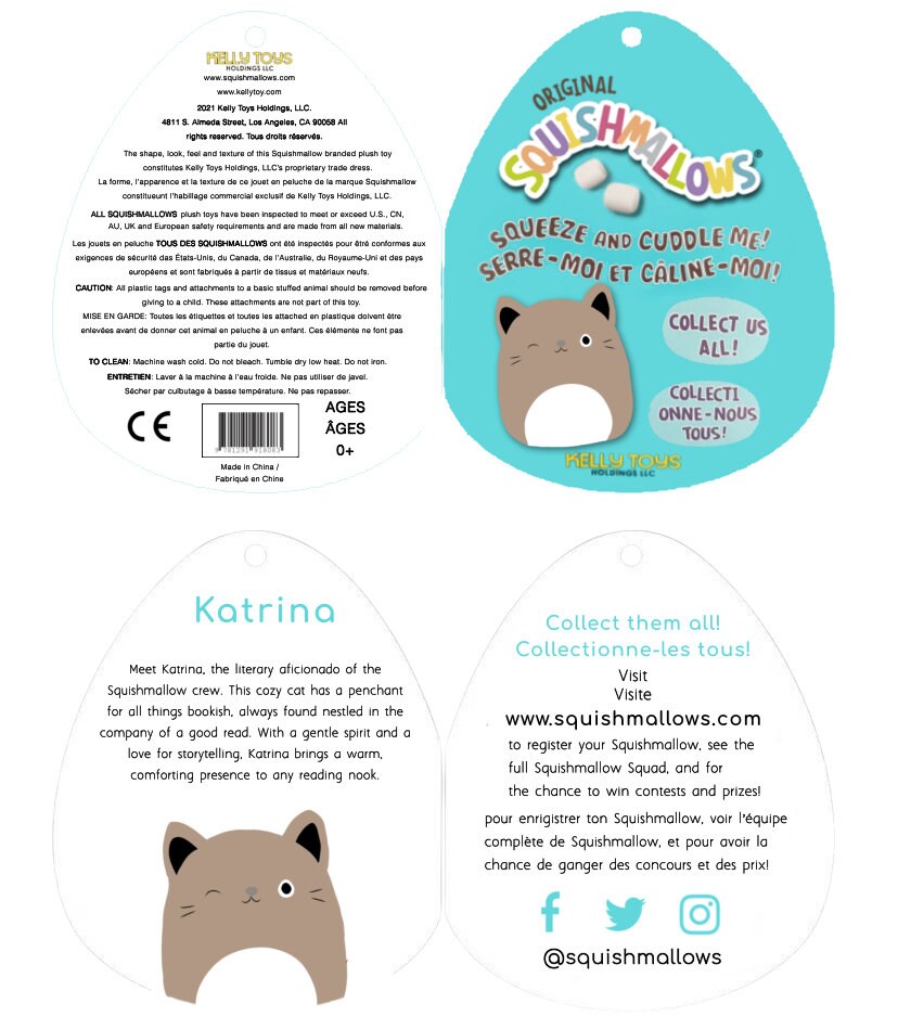 Custom Squishmallows Tag - Etsy