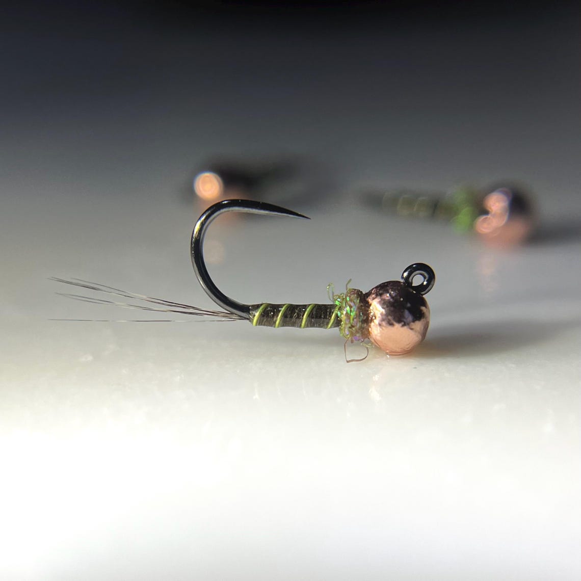 Small Olive Frenchie Tungsten Euro Jig Nymph Fly - Etsy