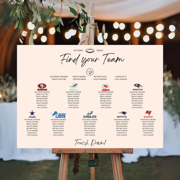 Football Wedding - Etsy