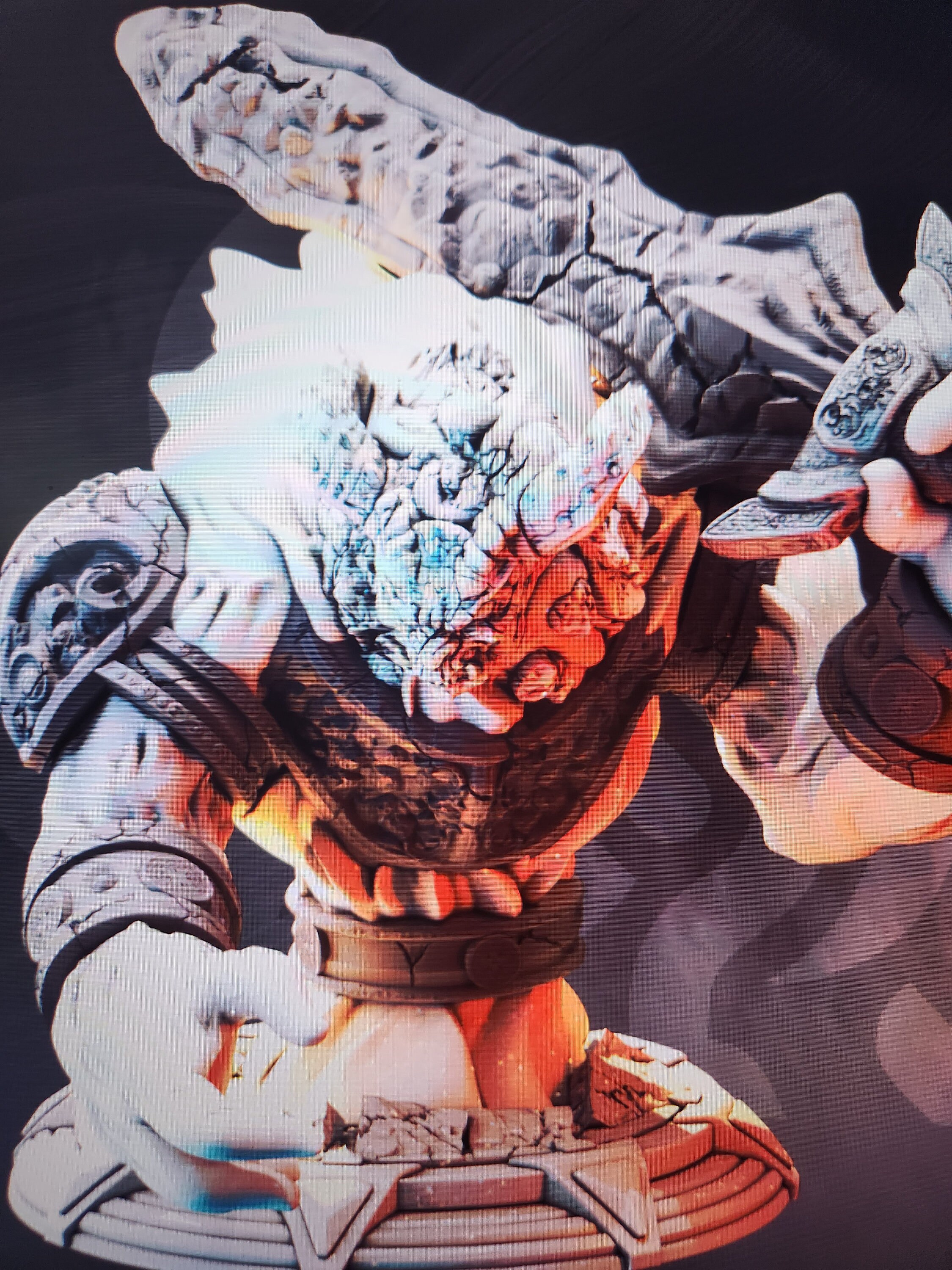 Lava Lord Sorngaar the Cindering - Etsy