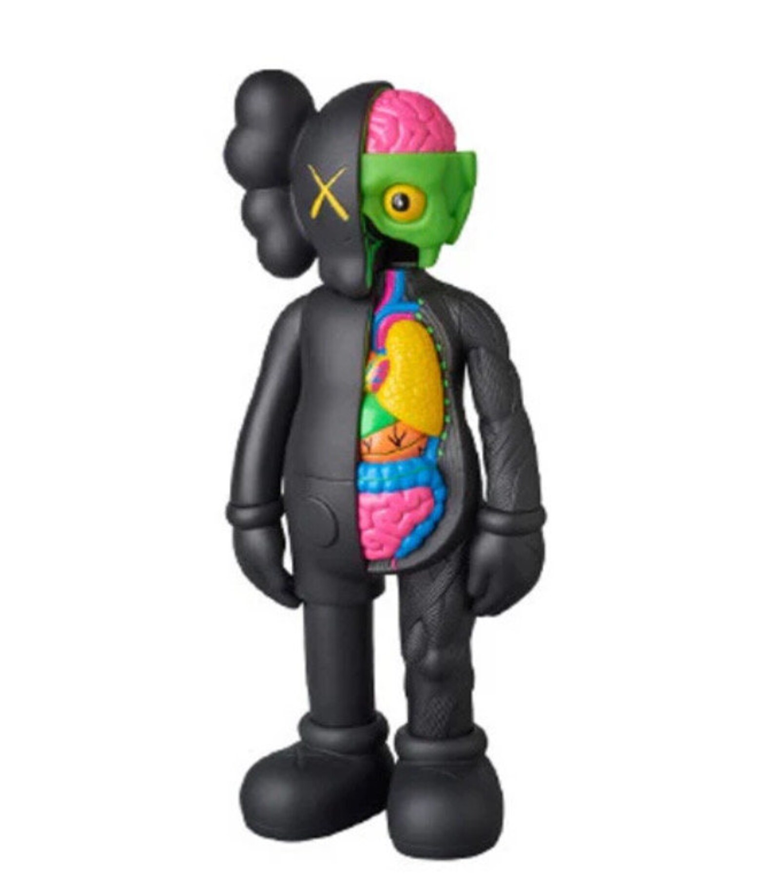 Kaw Doll Half Skeleton Gigital Art Work - Etsy