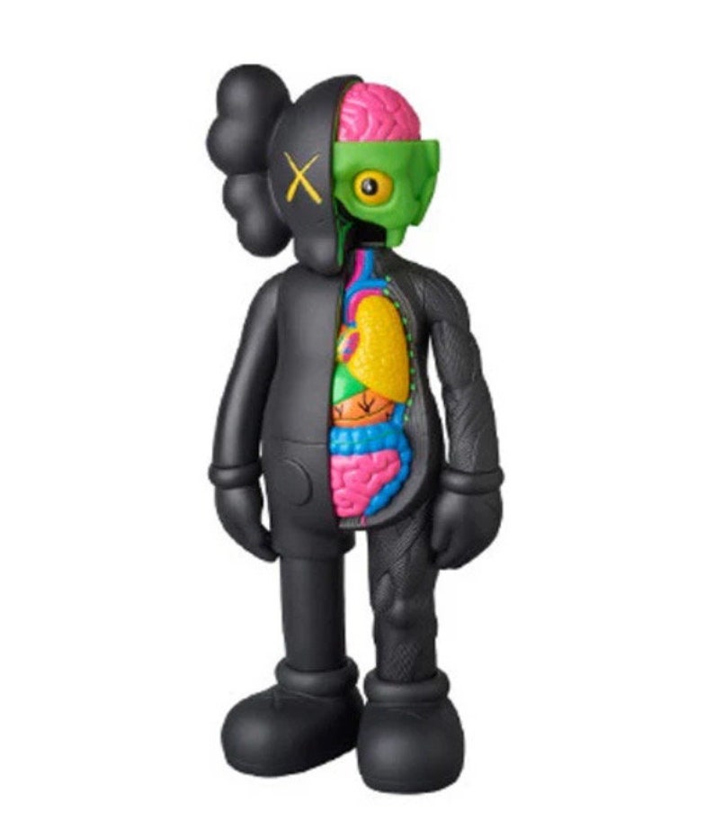 Kaw Doll Half Skeleton Gigital Art Work - Etsy