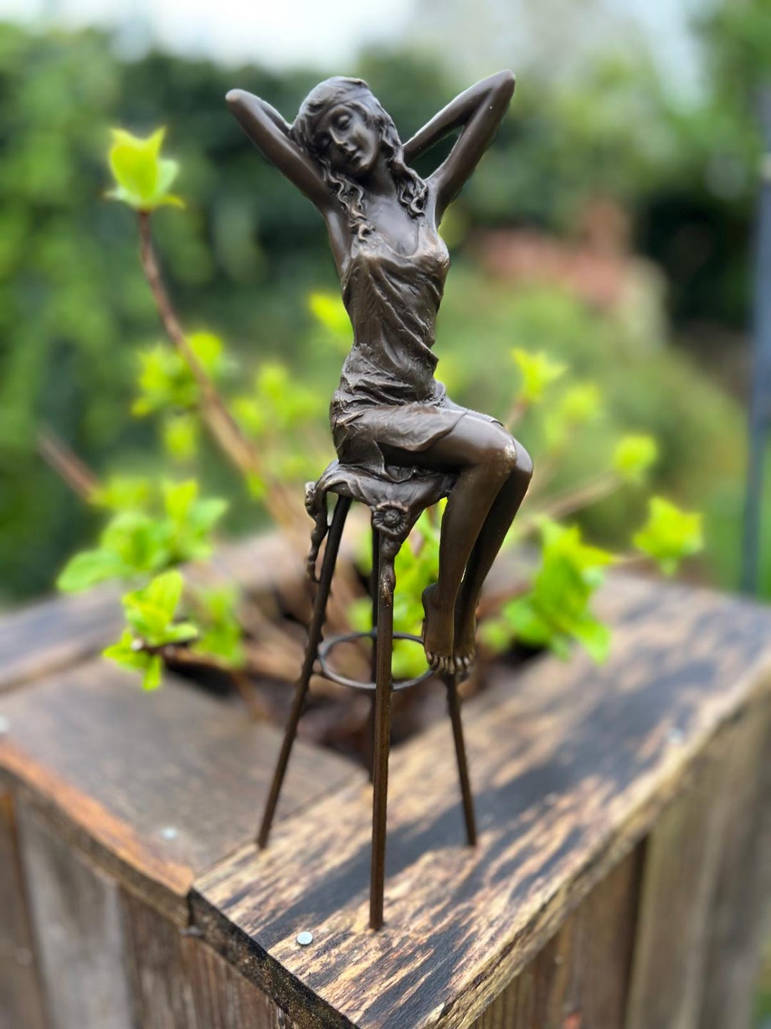 Bronze Lady Statue | Vintagedecor | Homedecor | Classicstyle ...