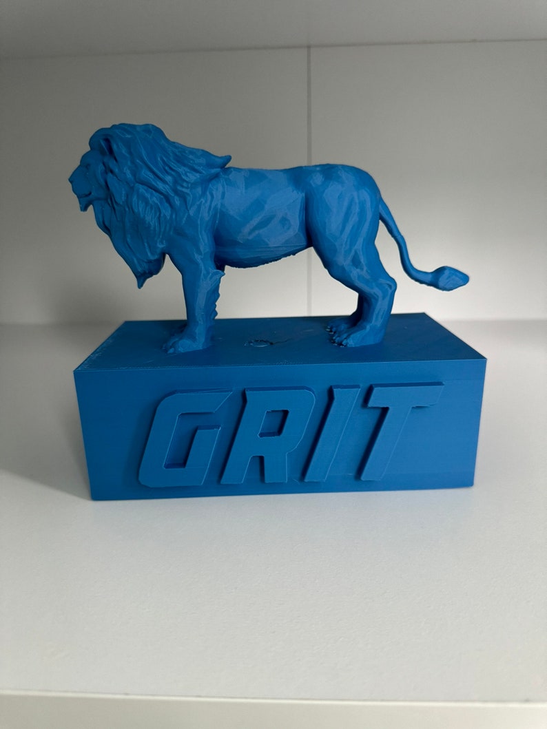 Detroit Lions Grit Statue - Etsy