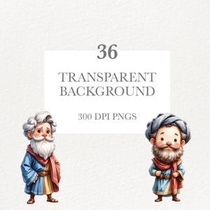 Biblical Characters Clipart, Biblical Stories, Old Testament Clipart ...