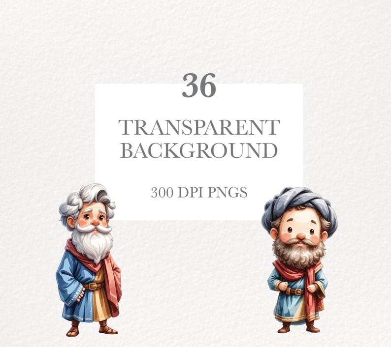 Biblical Characters Clipart, Biblical Stories, Old Testament Clipart ...
