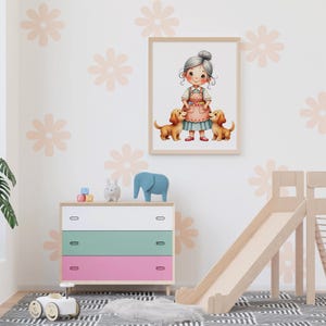 Watercolor Nursery Rhyme Clipart, Fairytale Art, Nursery Decor, Nursery ...