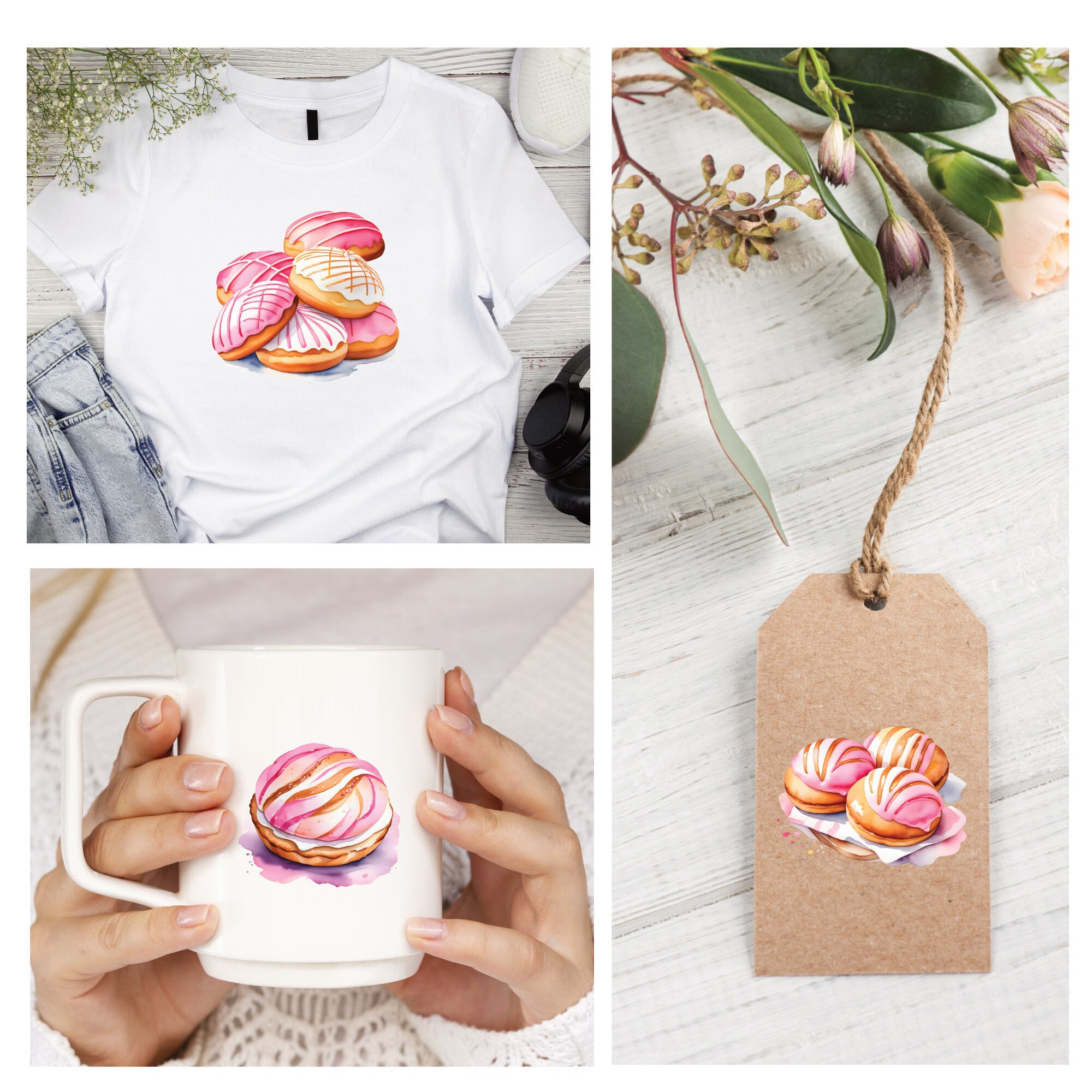 Mexican Pan Dulce, Conchas Pan Dulce, Mexican Bakery Png, Mexican ...